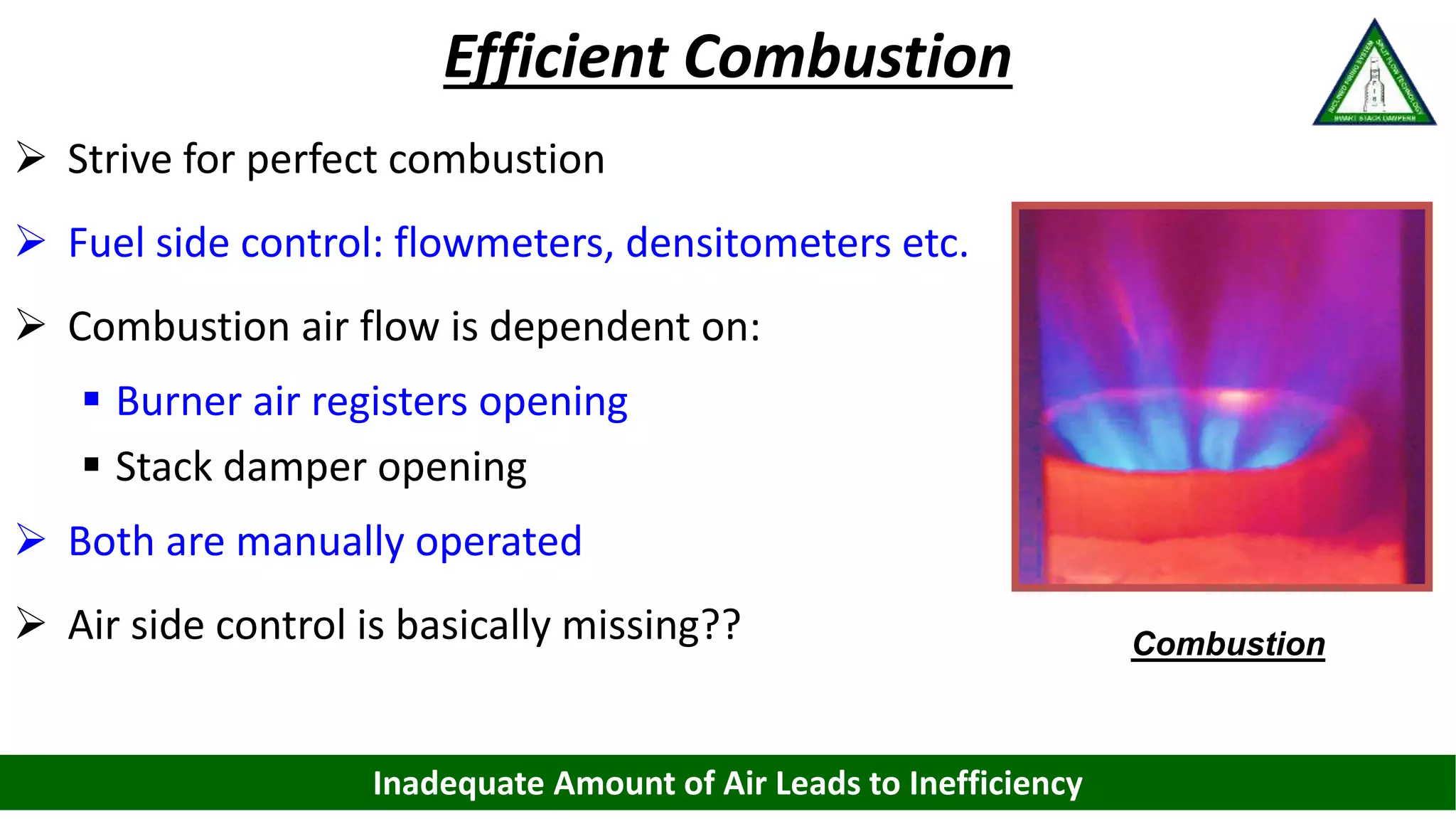 Furnace Improvement (FIS): Smart Stack Damper | PPTX