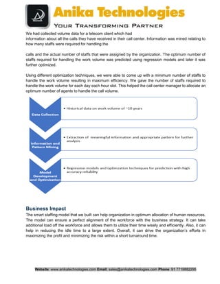 Smart Staffing using Regression Analysis Model | PDF