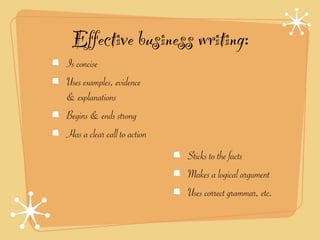 Smart Starts: A business writing strategy | KEY