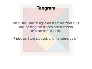 Smart Start Teamwork Edition: Tangrams | PDF
