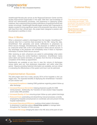 How HealthInsight Nevada and HealtHIE Nevada are Benefitting from Using ...