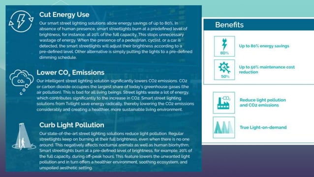 Smart street lighting system | PPTX