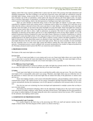 Smart street lighting system based on sensors using plc and scada | PDF