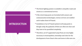 SMART STREET LIGHTING SYSTEM USING IOT-1.pptx