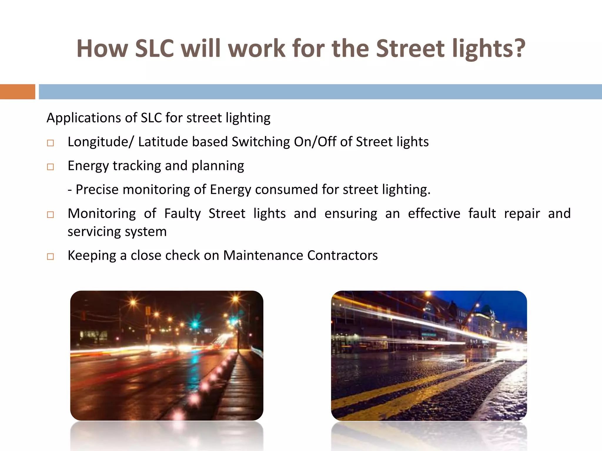 Smart street light management systems for street light energy ...