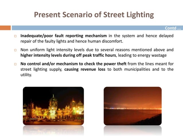 Smart street light management systems for street light energy ...