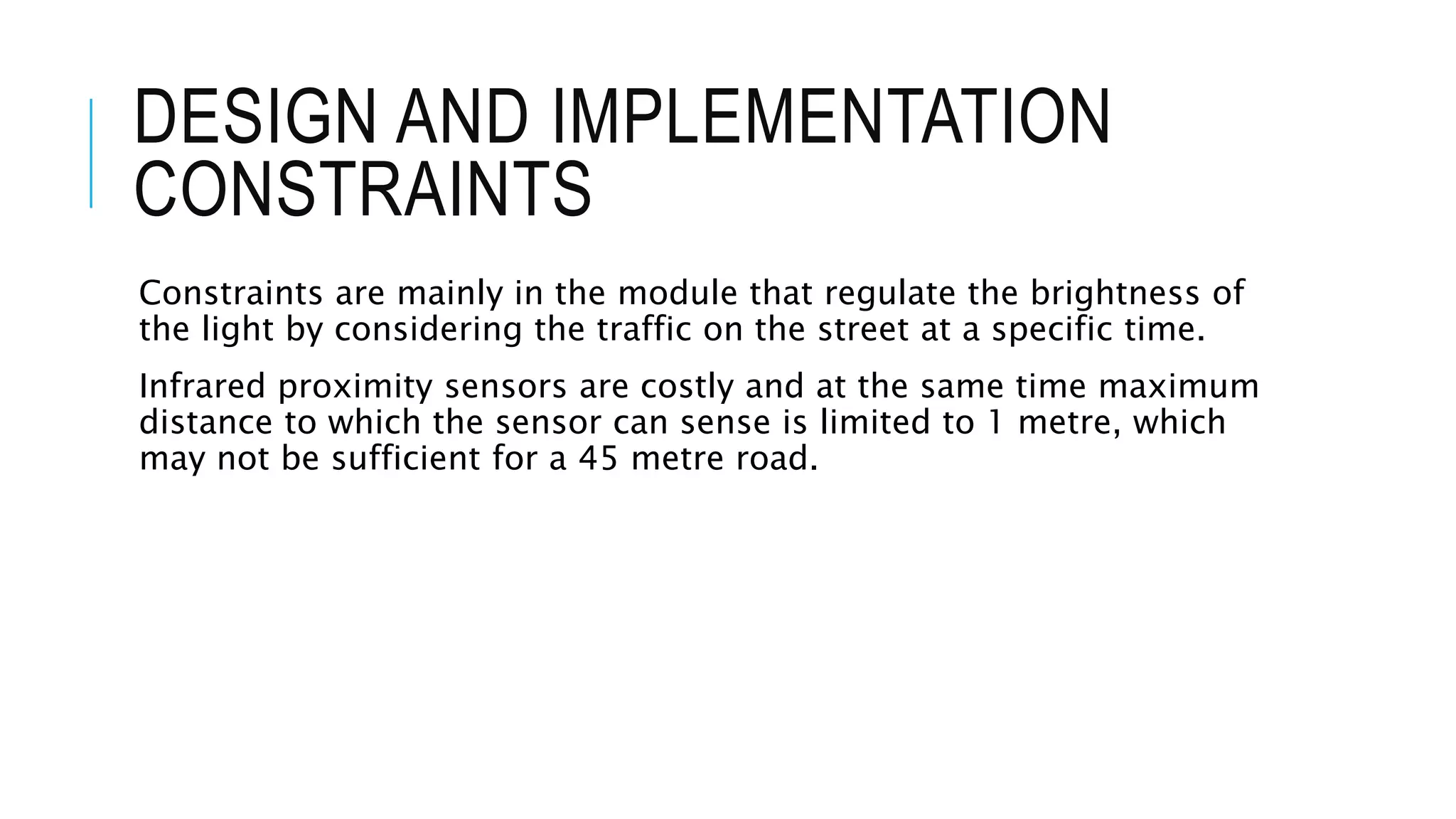 Smart street light system | PPTX