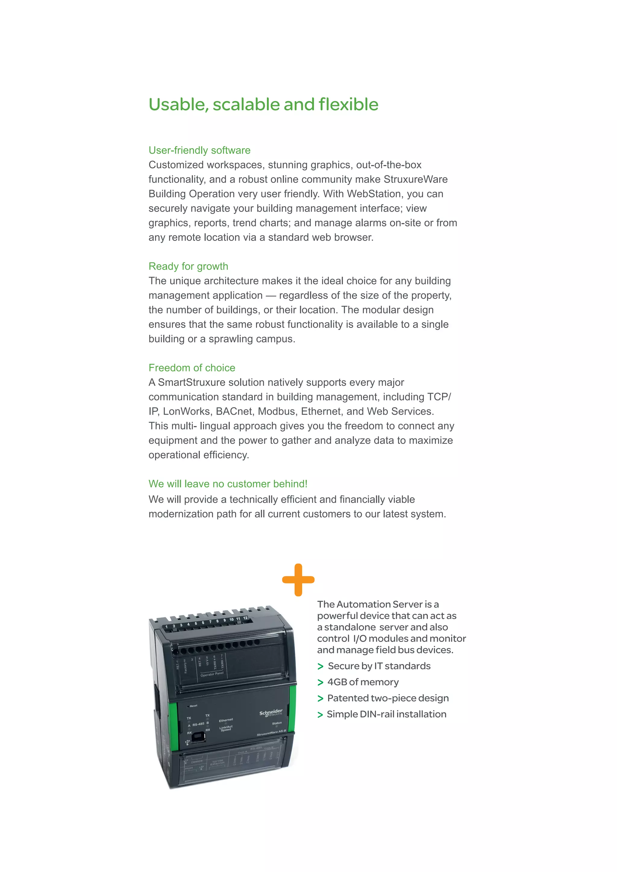 Smart struxure solution брошюра | PDF