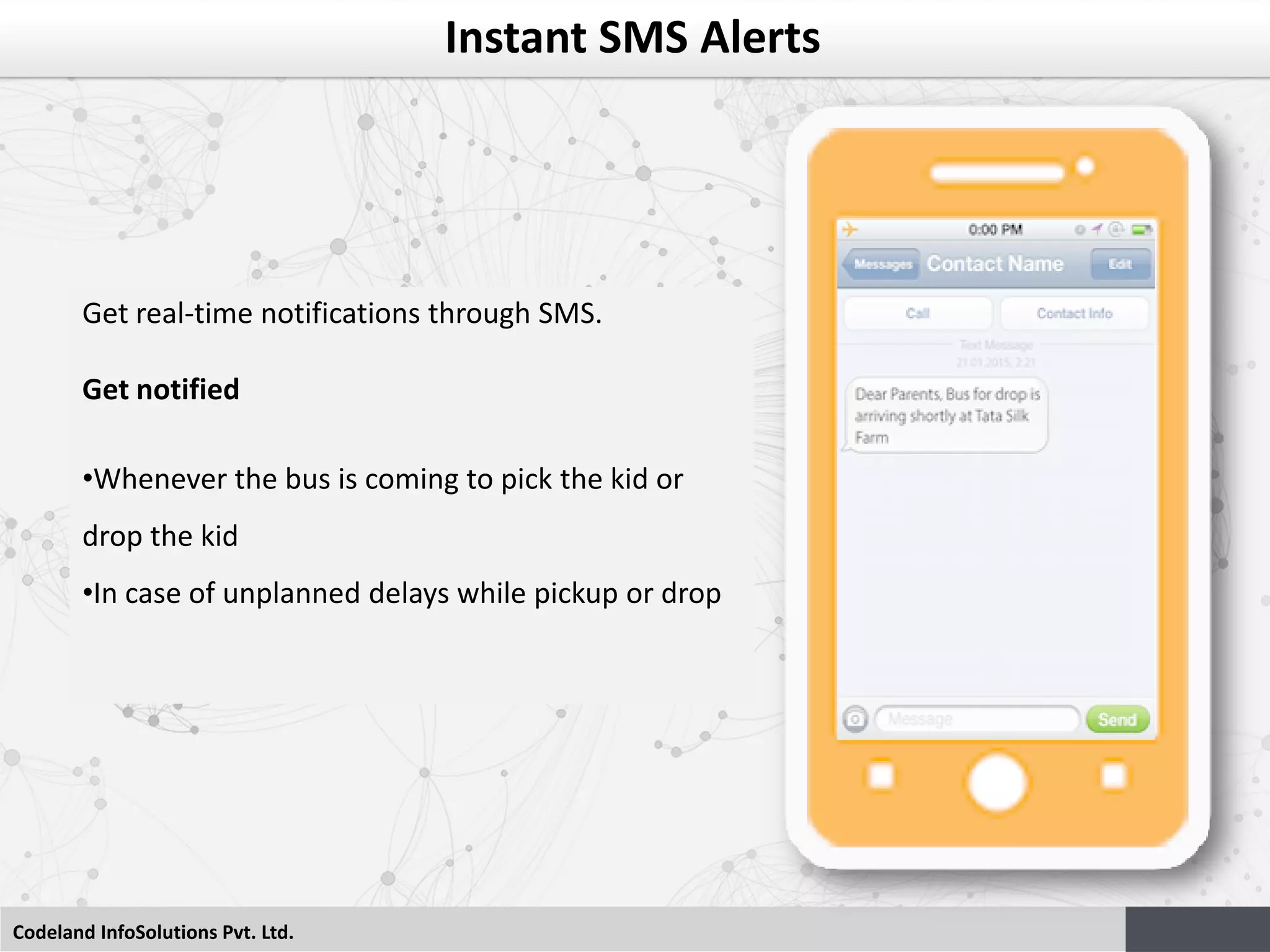 Smart Student Tracking System for Schools and Parents from CodeLand | PPT