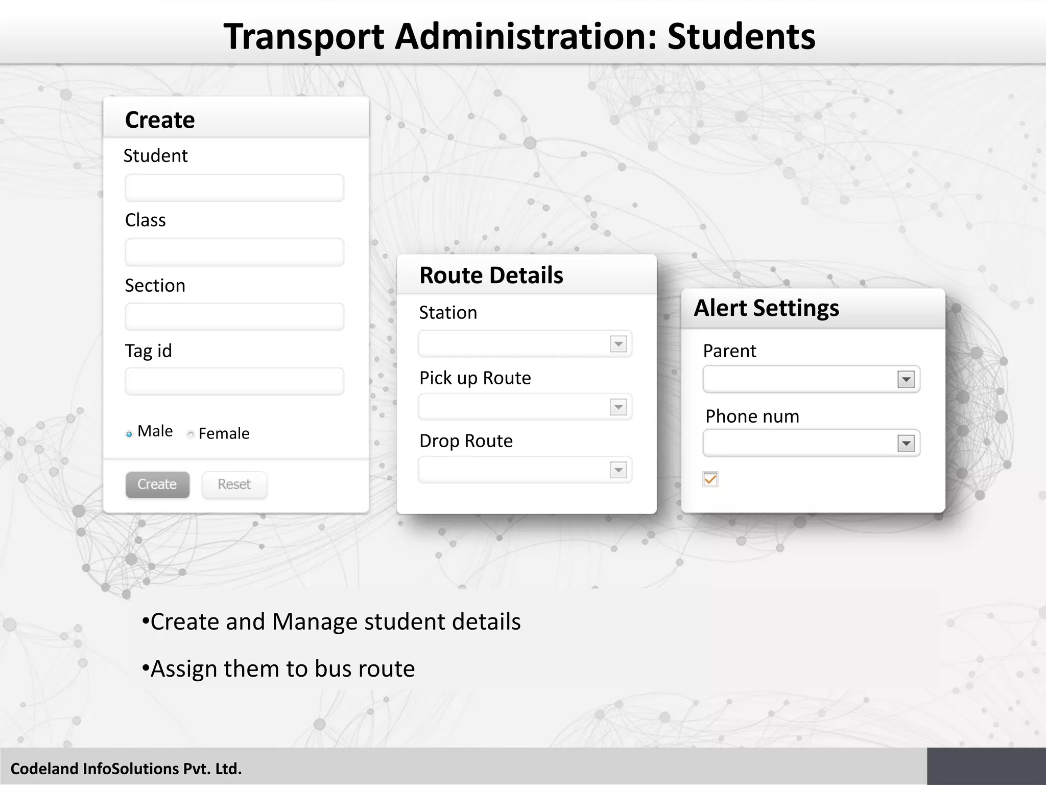 Smart Student Tracking System for Schools and Parents from CodeLand | PPT