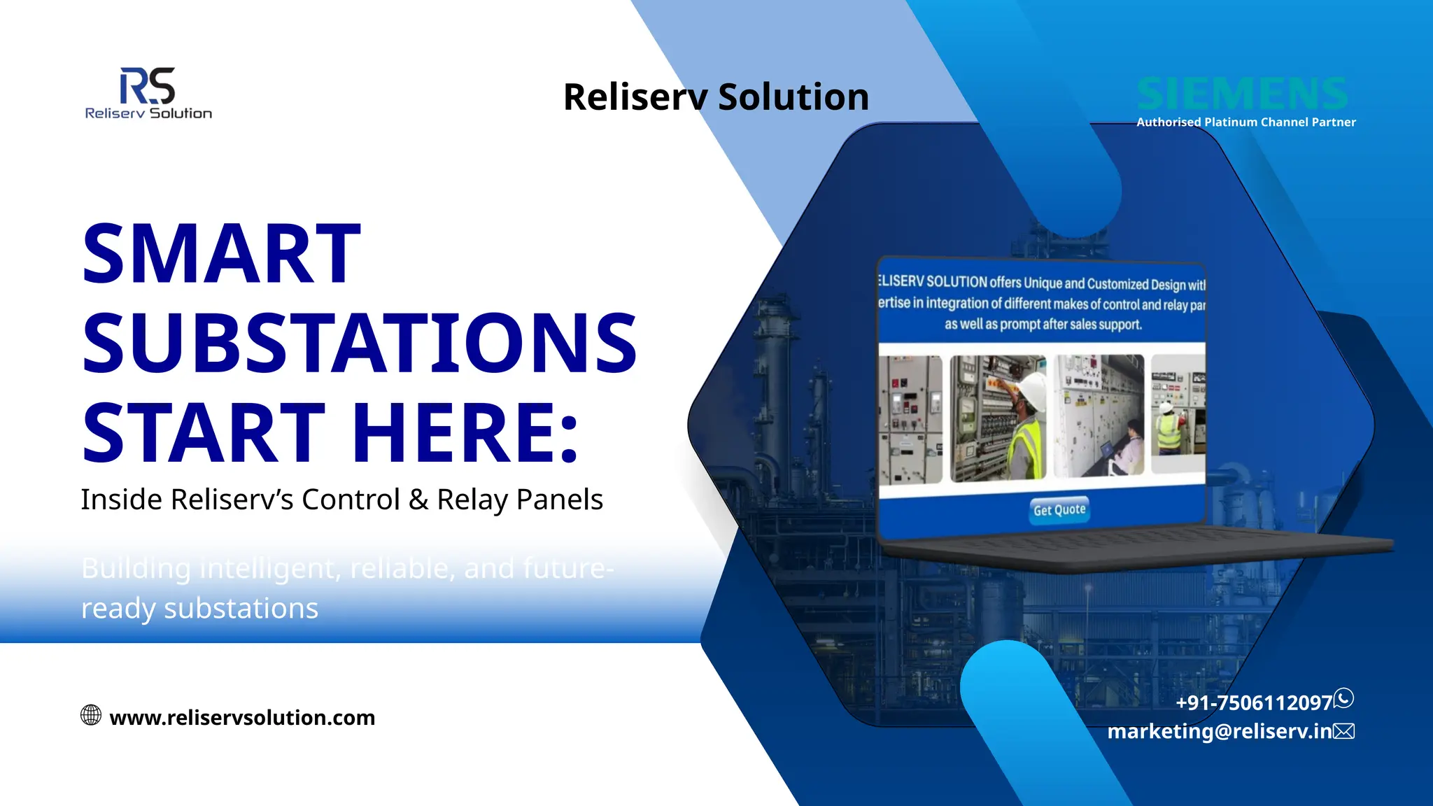 Smart Substations Start Here Inside Reliserv’s Control & Relay Panels ...