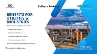 Smart Substations Start Here Inside Reliserv’s Control & Relay Panels ...