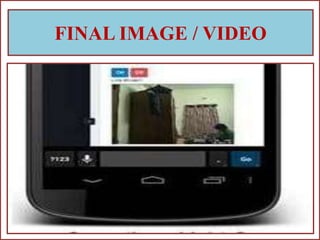 Smart surveillance monitoring system using raspberry pi and | PPTX