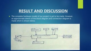 Smart surveillance system using passive infrared sensor | PPTX