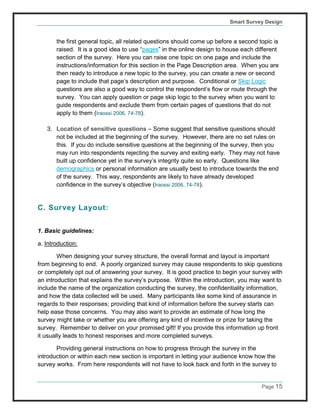 Smart survey | PDF