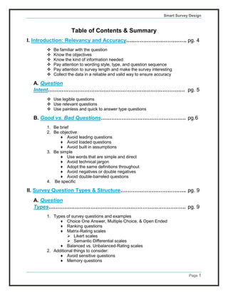 Smart survey | PDF
