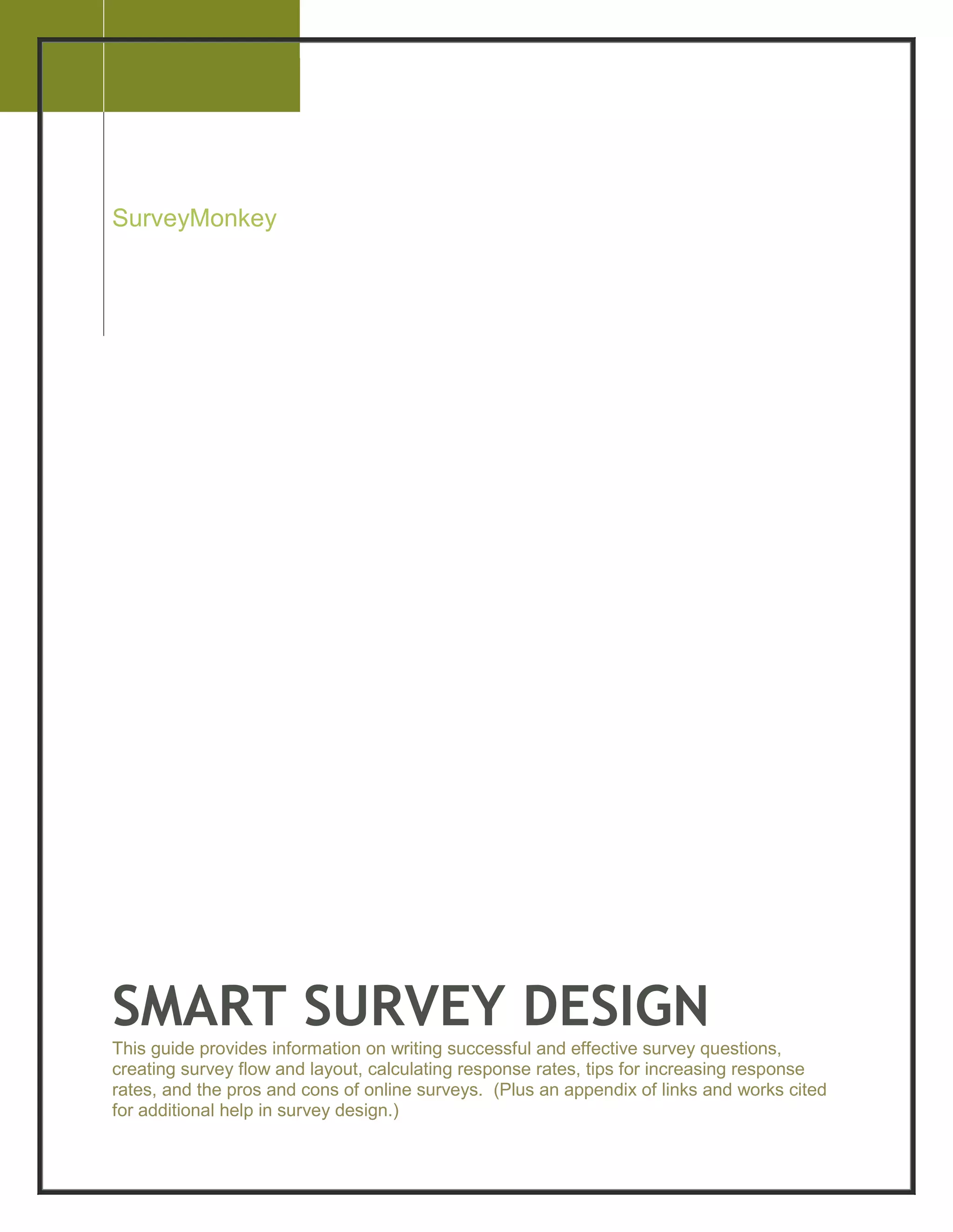 Smart survey | PDF