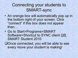 Smart Sync Teacher Orientation | PPT