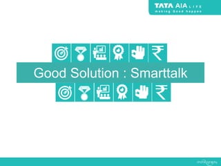 Tata AIA Smart Talk Innovation Award Presentation | PDF