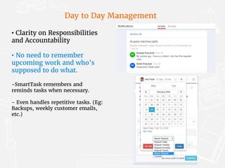 SmartTask business usecase | PPT