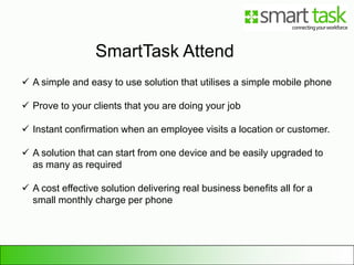 Smart Task Attend V2 | PPTX