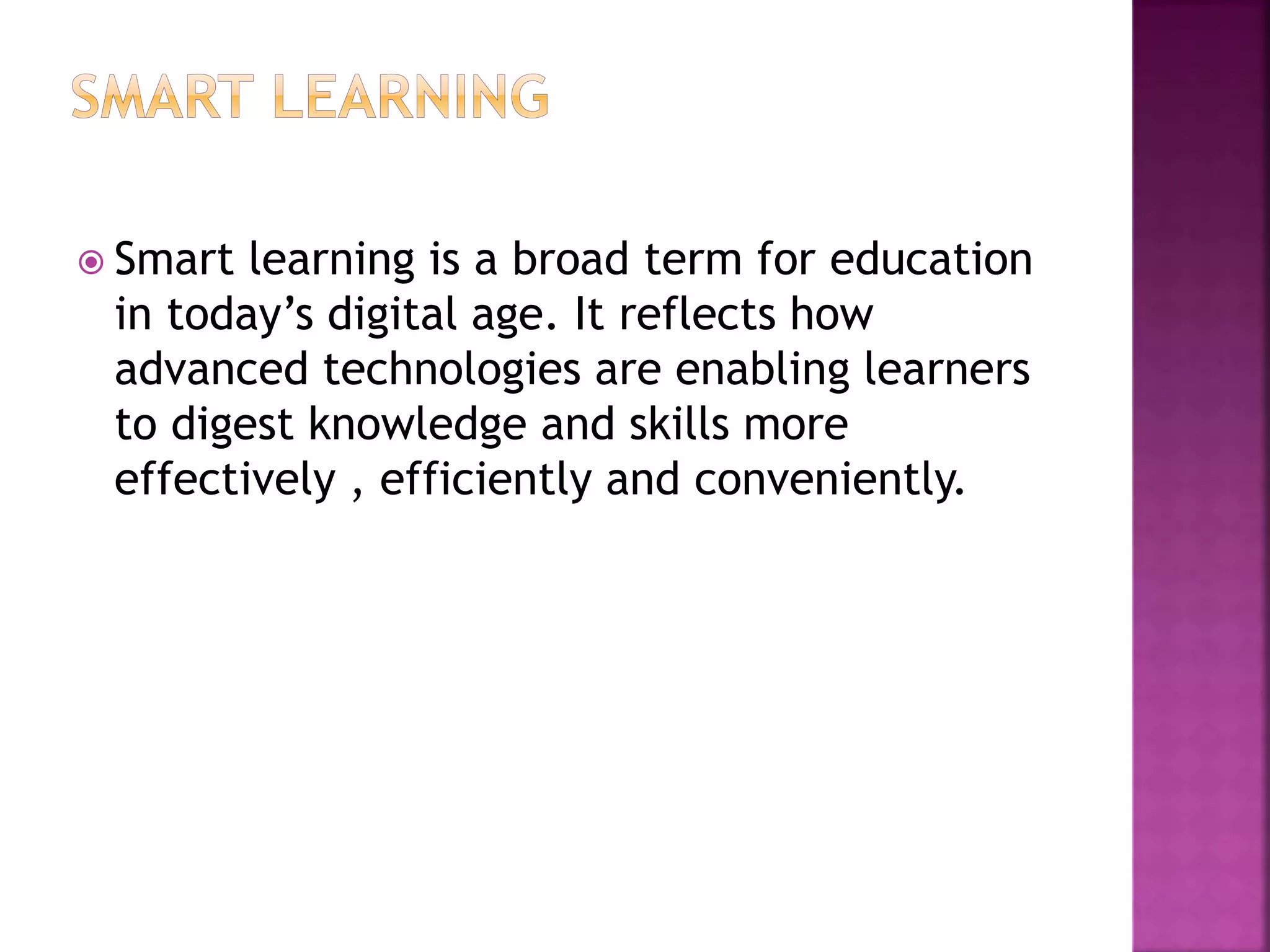 Smart Teaching And Learning Pptx