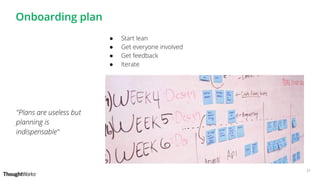 Effective Team Onboarding | PPT