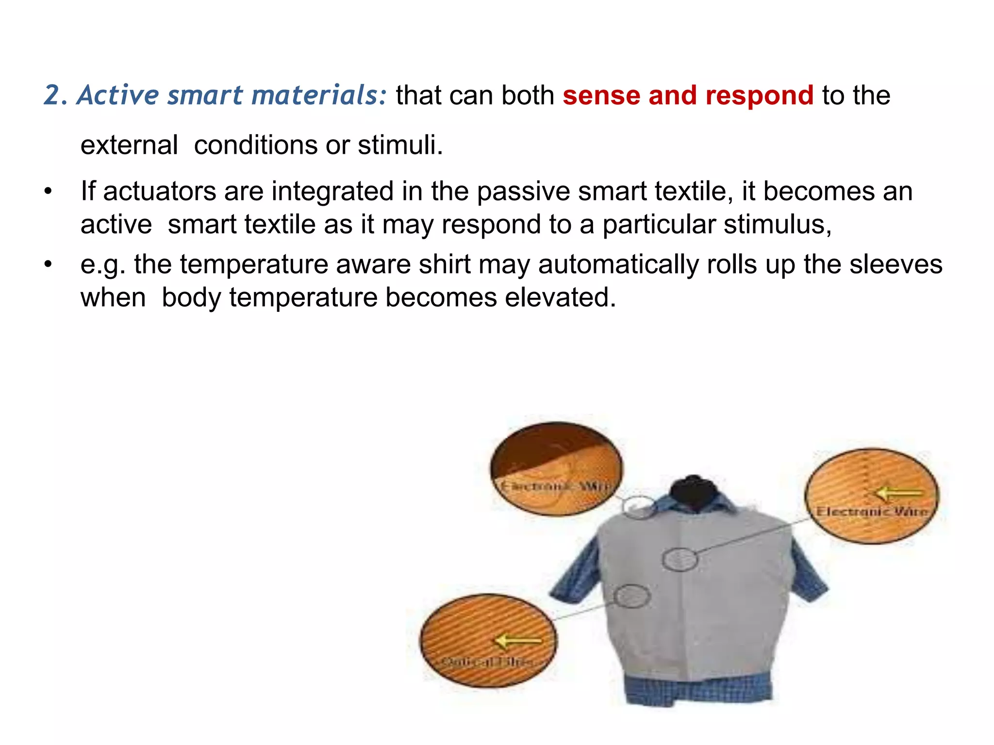 Smart textile introduction | PPTX