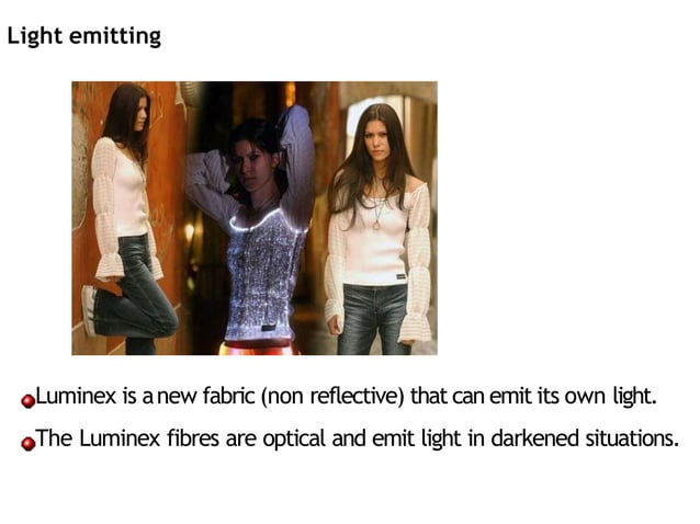 Smart textile introduction | PPTX