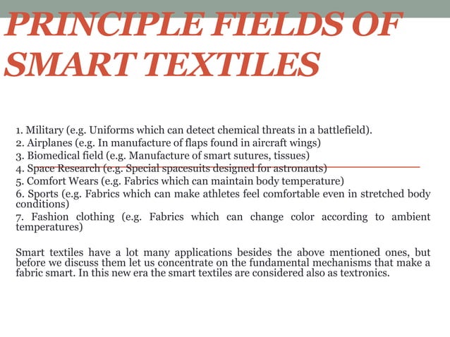 Abhi Rana)Smart Textiles | PPT