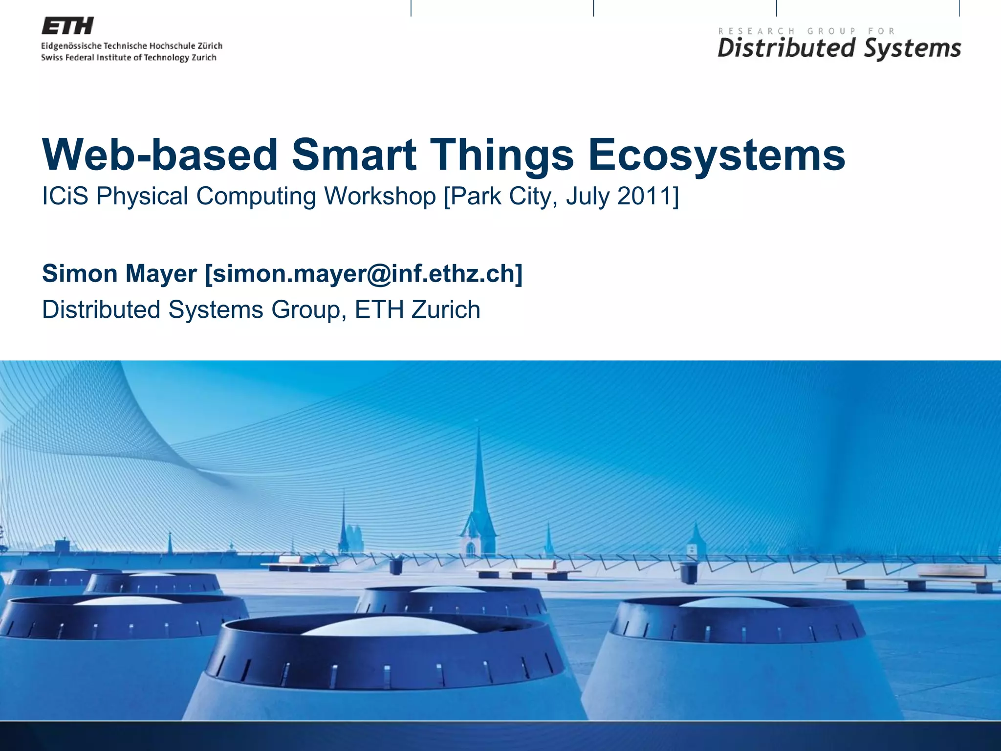 Web-based Smart Things Ecosystems | PDF