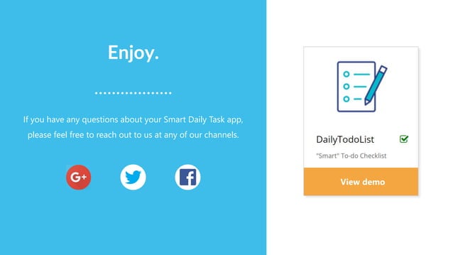 Smart todolist | PPT