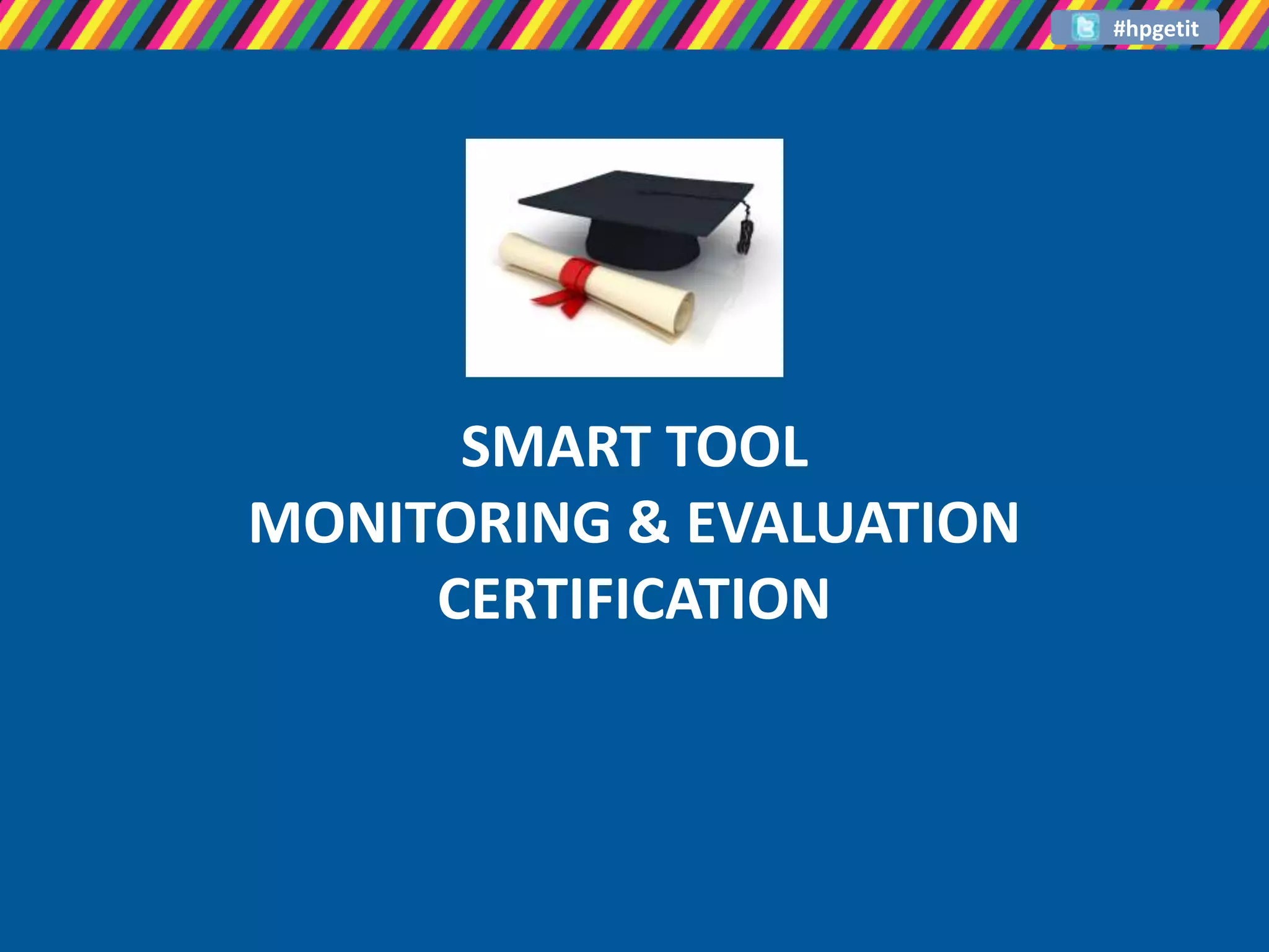 Workshop - Monitoring and evaluation | PPTX