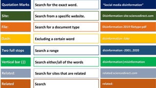 Smart tools for modern researchers | PPT