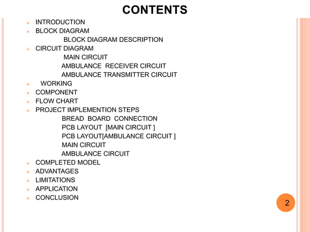 SMART TRAFFIC CONTROL | PPTX
