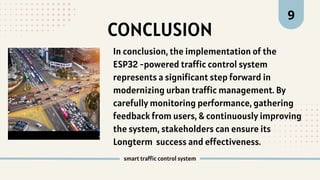 smart traffic control system using aurdino | PPT