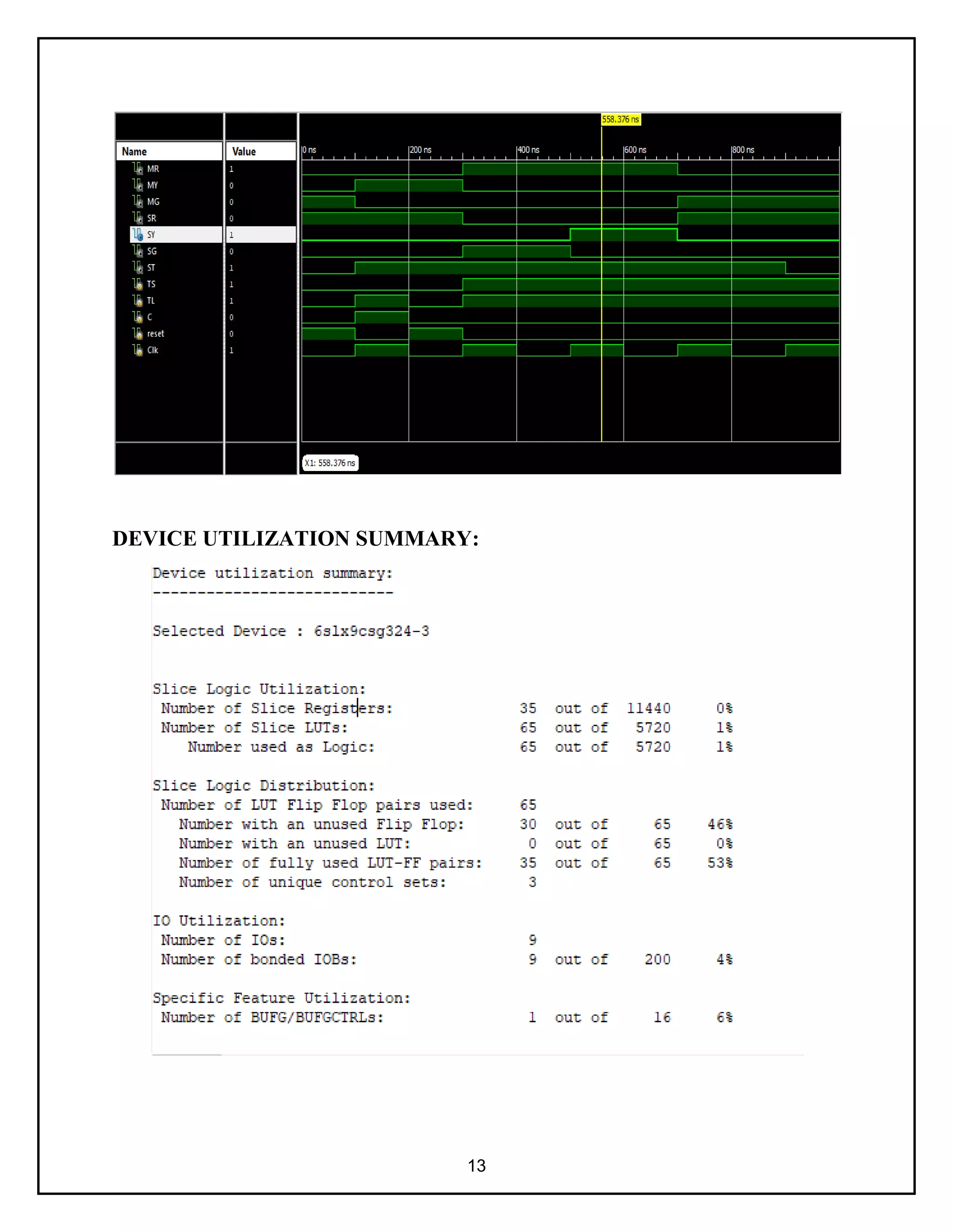 Smart traffic light controller using verilog | PDF