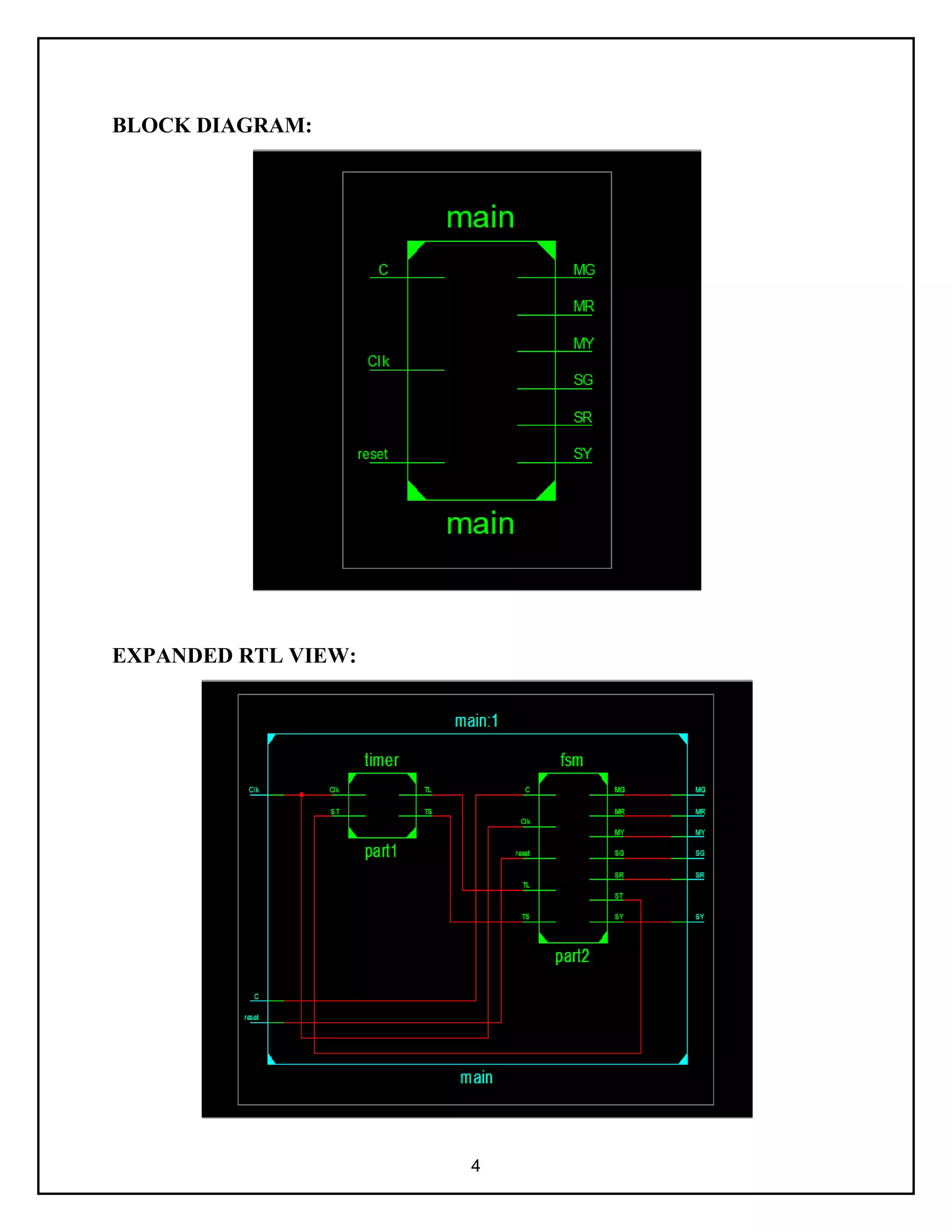 Smart Traffic Light Controller Using Verilog Pdf Technology And Computing
