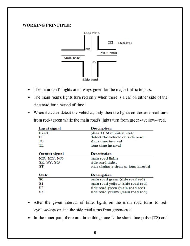 Smart Traffic Light Controller Using Verilog Pdf Technology And Computing