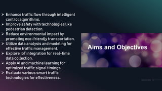 Smart Traffic Management System presentation | PPTX