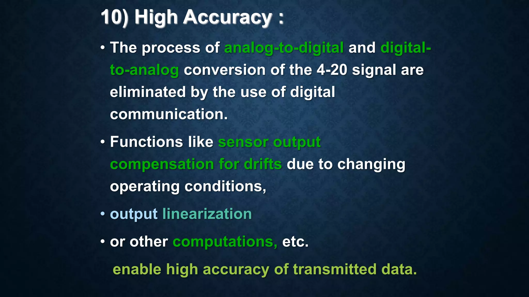 Smart transmitters & HART Protocol | PPTX