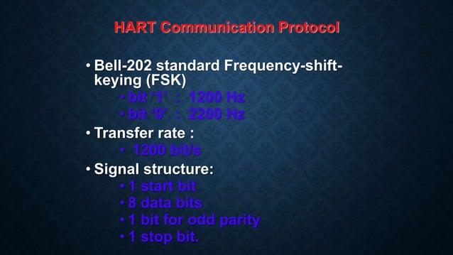 Smart transmitters & HART Protocol | PPTX