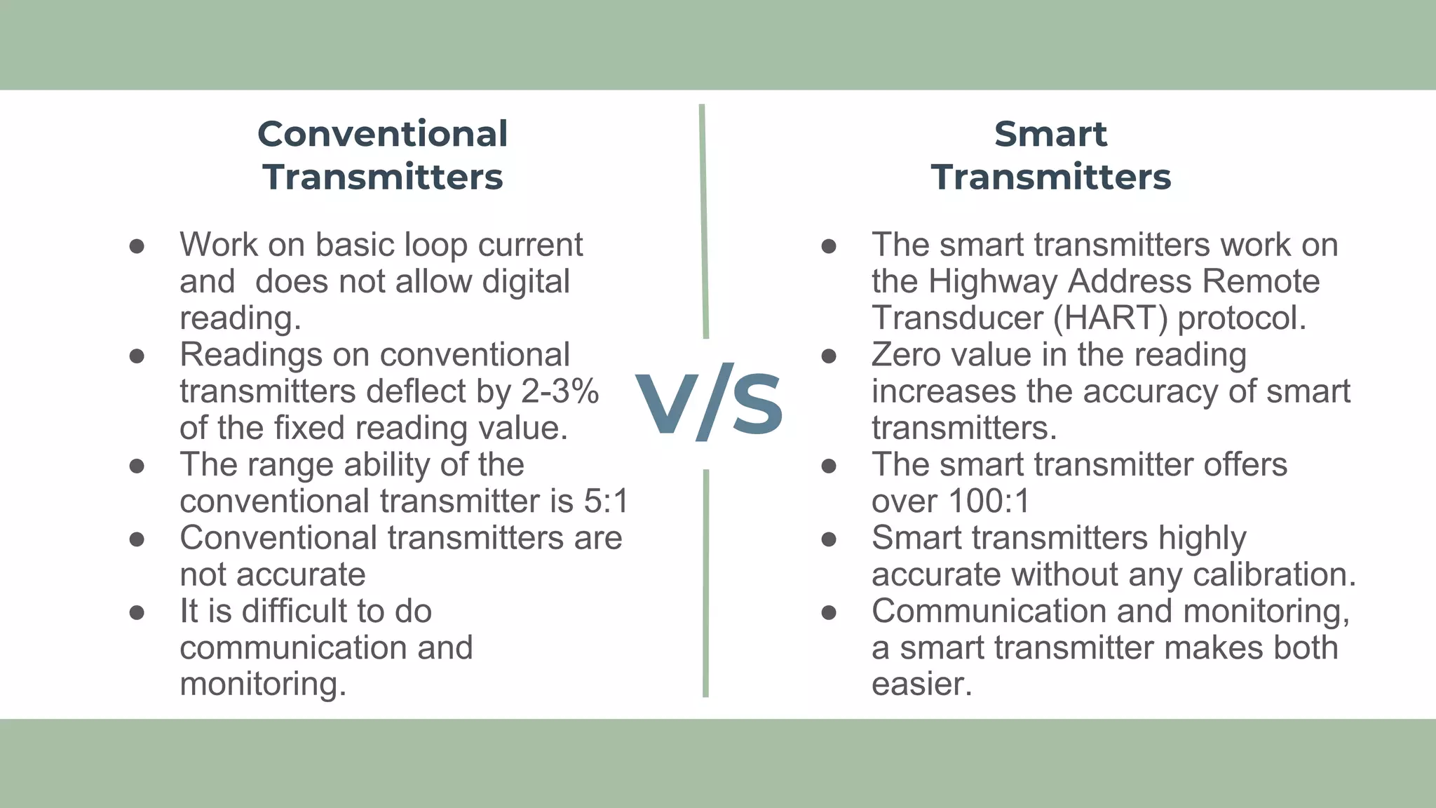Smart transmitters | PPTX