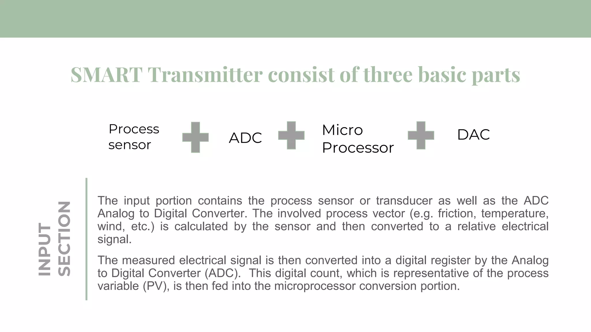 Smart transmitters | PPTX