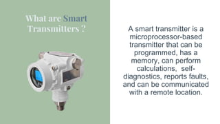 Smart transmitters | PPTX