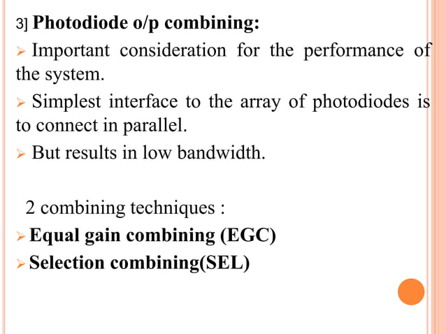 Smart transmitters & receivers for underwater freespace optical communication | PPTX | Computer ...