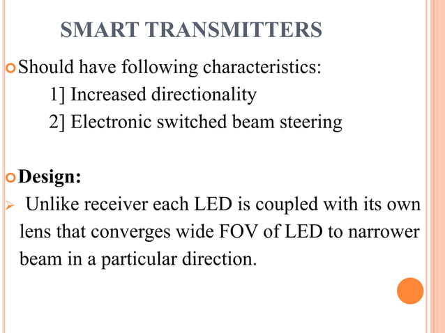 Smart transmitters & receivers for underwater freespace optical communication | PPTX | Computer ...