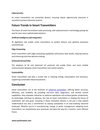 Smart Transmitters Revolutionizing Industrial Automation.pdf