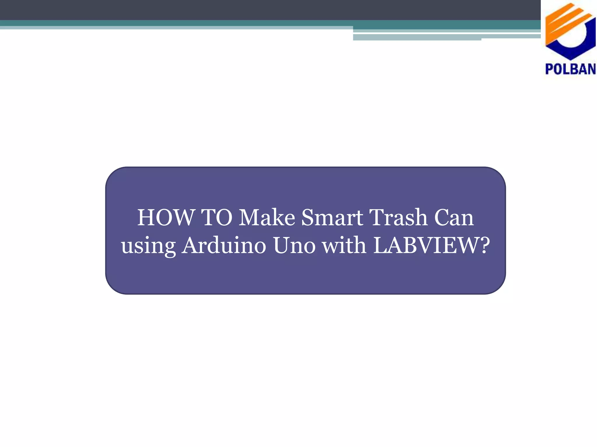 SMART TRASH CAN | PPTX