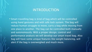 Smart travel bag by Team Spark | PPT